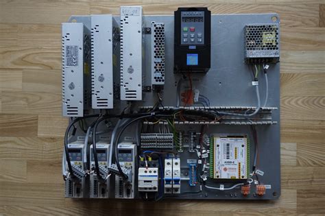 Control Box With 3 Servomotors Carbon CNC