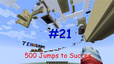 Lets Play Minecraft Adventure Maps 500 Jumps To Success Janstock