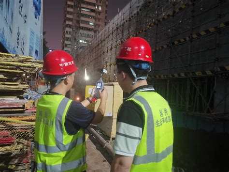 同心同力 精准切入 监测赋能——越秀区开展建筑工地夜间施工噪声联合执法