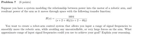 Solved Problem Points Suppose You Have A System Chegg
