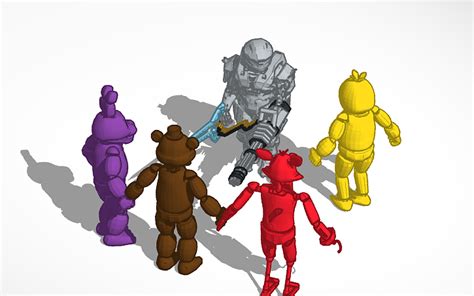3d Design Fnaf Tinkercad