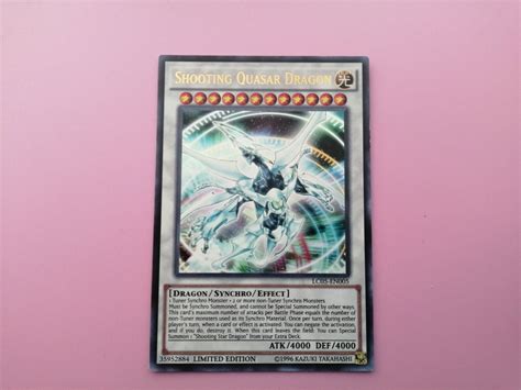 Yugioh Shooting Quasar Dragon Lc En Limited Edition Ultra Rare