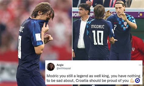 Tributes Pour In For Luka Modric Following Croatias World Cup Semi