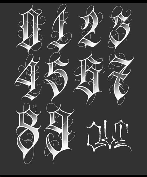 Tattoo Lettering Alphabet Tattoo Lettering Design Chicano Lettering