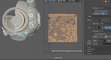 how to get correct texel density for a large model like this — polycount
