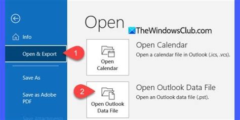 Outlook Exported PST File Empty Fix