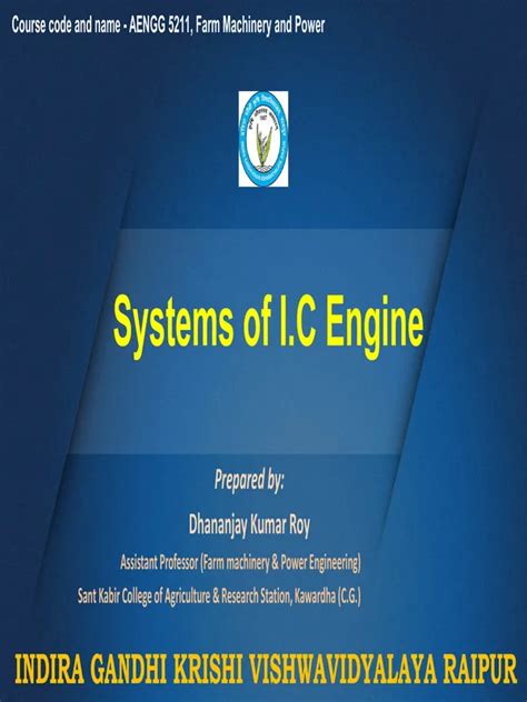 Ic Engine Pdf A4agriculture
