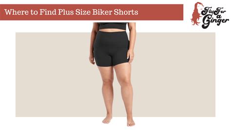 Where To Find Plus Size Biker Shorts Plus Size Activewear Clothing