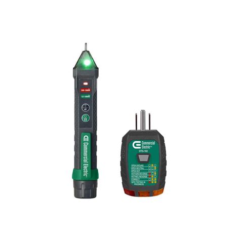 Commercial Electric Electrical Tester Kit Kno 02 The Home Depot