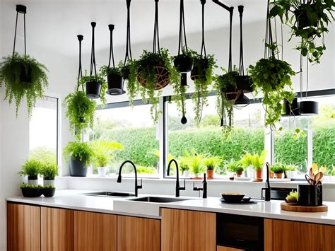 Plantas A Essência Decorativa da Cozinha