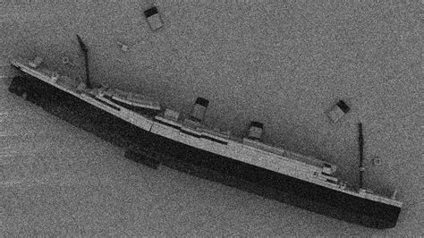 Titanic Wreck Au Sonar By Westrail642fan On Deviantart