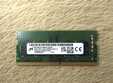 Yahooオークション Pc用増設メモリ 8gb8gbx1枚 Pc4 3200aa Sa2 11
