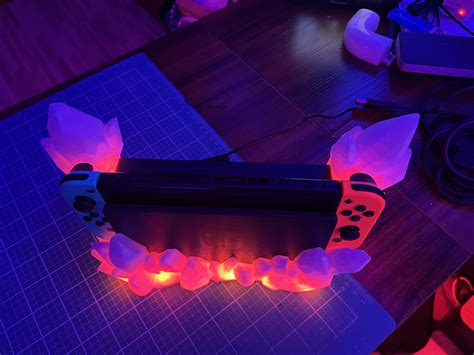 3d Printing Nintendo Switch Crystal Dock Classic And Oled Version