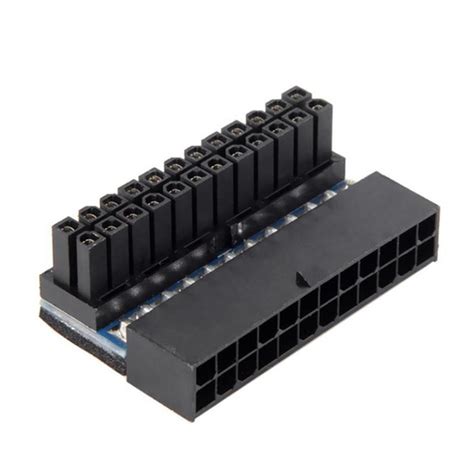 24 контактный адаптер питания Atx 90 градусов для кабеля питания купить с доставкой по