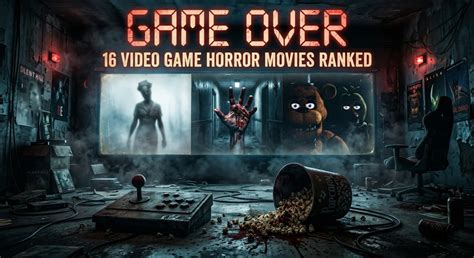 16 Video Game Based Horror Movies From Console To Cinema Ranking Horror