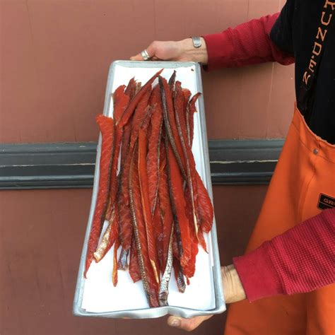 Salmon Jerky Alderwood Wild Alaska 1lb By Pike Place Fish Market