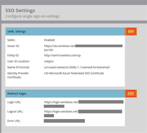 Microsoft Entra SSO Integration With Marketo Microsoft Entra ID