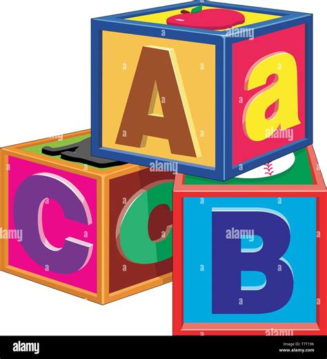 Blocks Vector Illustration Stock Vector Image And Art Alamy