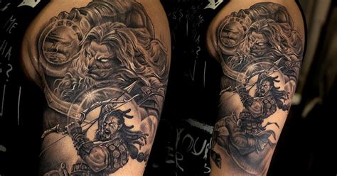 Pin by Cristian Muñoz on tablet Sagittarius tattoo Tattoos Viking