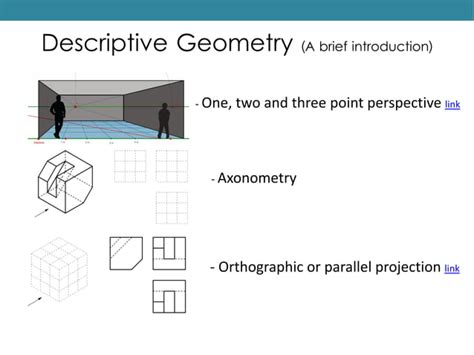 Teaching Axonometry And Parallel Projection With Augmented Reality Ppt