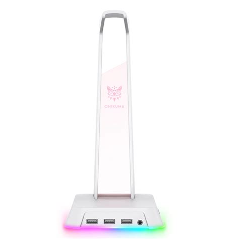 Stojak Na Słuchawki Z Podświetleniem Rgb Onikuma St Biały Onikuma Gry i programy Sklep