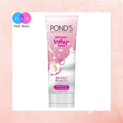 Jual Ponds Whip Facial Foam Sabun Cuci Muka Bright Beauty With 10x