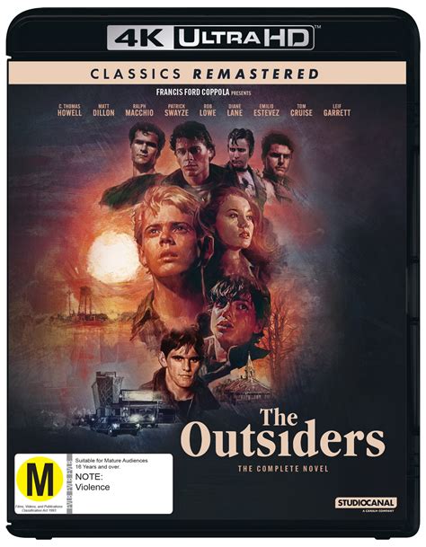 Classics Remastered The Outsiders K UHD Blu Ray UHD Blu Ray Buy Now At Mighty Ape NZ