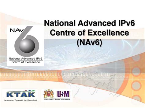 ppt national advanced ipv6 centre of excellence nav6 powerpoint