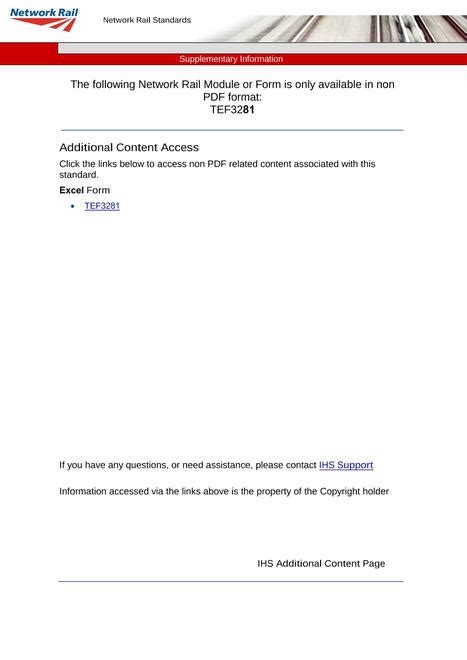 Nr Tef 3281 Issue 1