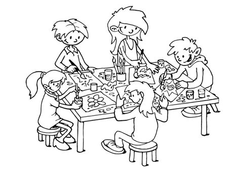 Coloriage Coin De Peinture Gratuit à Imprimer Img 19298