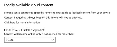 How To Configure Windows Storage Sense Cloud First