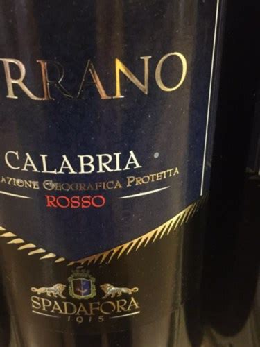 Spadafora Terrano Rosso Vivino Us