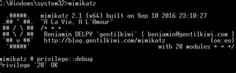 使用mimikatz抓取windows管理员密码win7查看sam密码 Csdn博客