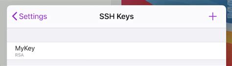 Edovia 支持 Ssh 密钥