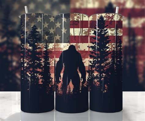 Bigfoot Tumbler Wrap Bigfoot Png Sasquatch Tumbler Sasquatch Tumbler
