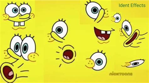 Nicktoons Spongebob Going Crazy Logo Ident Effects Youtube