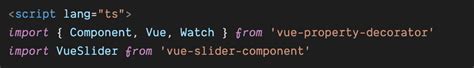 Importing Vue Slider Component Using Ts Loader Is Throwing Errors · Issue 475 · Nightcatsama