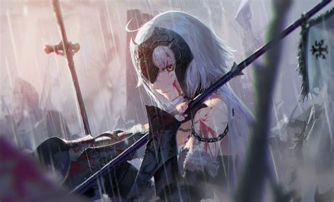 Warrior Anime Girl 5k Wallpaperhd Anime Wallpapers4k Wallpapers