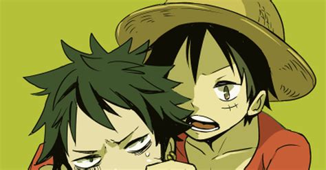 Onepiece 【腐向け女体化含】ロールサラダまとめ へりのマンガ トラファルガー・ロー ルフィ サラダ食べて海賊王 Pixiv