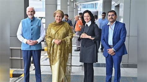 Un Deputy Secretary General Amina J Mohammed Arrives On Visit To India