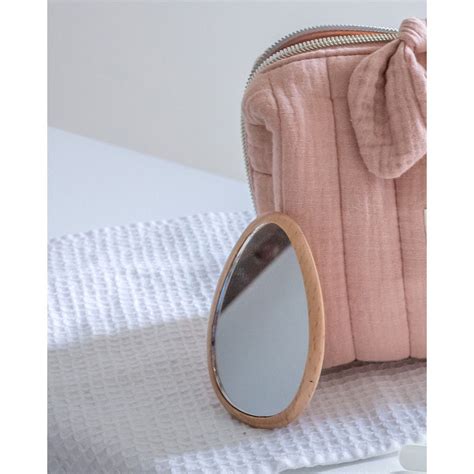 Bachca Paris Wooden Hand Mirror Beauty Bridge