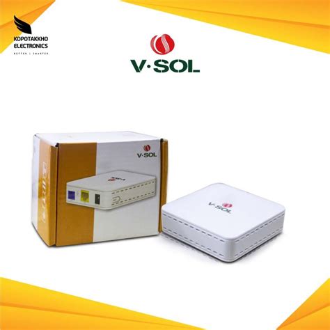 V Sol V2801sg 1ge Xpon G Epon Single Port Onu Bd