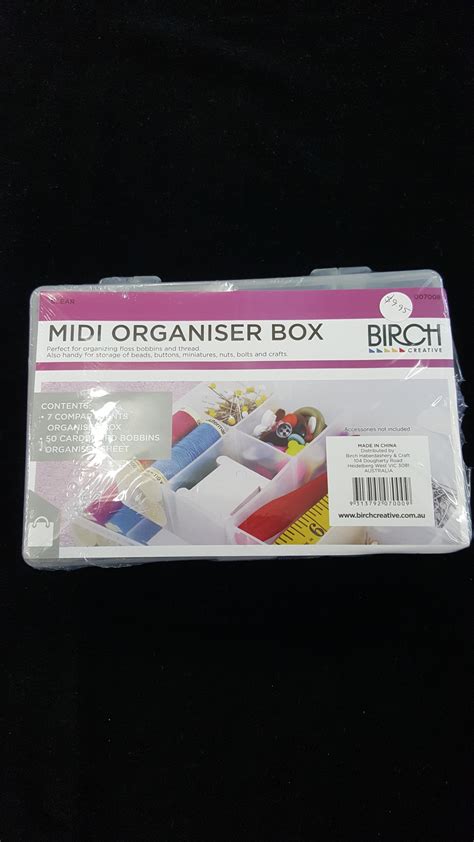 Midi Floss Box Comes With 50 Cardboard Floss Cards Craftpaks
