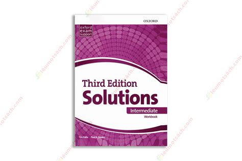 Sách Solution Intermediate 3rd Edition WorkBook Sách keo gáy