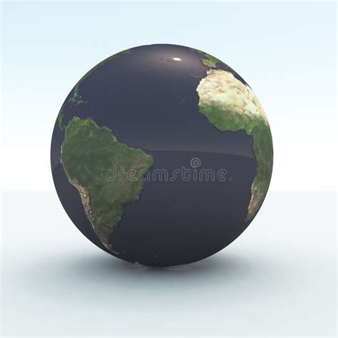 3d Render Globe Map Stock Illustration Illustration Of Generated 2385512