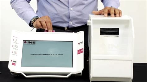 Ine Presenta Urnas ElectrÓnicas Que Se UtilizarÁn En El Proceso