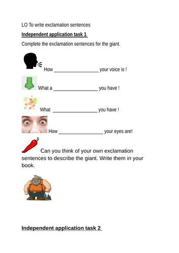 Sentence Types Four Lessons Questioncommandexclamation Statement Teaching Resources