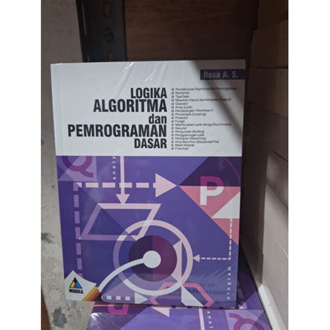 Jual Buku Logika Algoritma Dan Pemrograman Dasar Kota Bandung