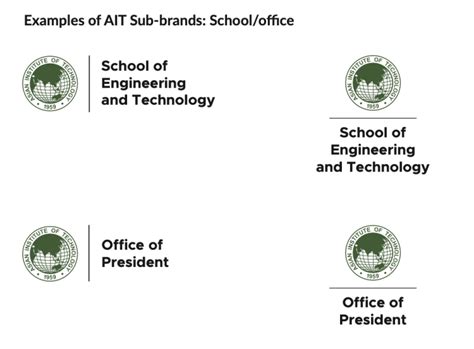 Logo Guidelines Asian Institute Of Technology