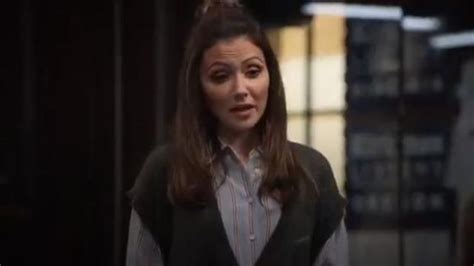 Frame Silk Button Front Blouse Worn By Emily Rhodes Italia Ricci In Designated Survivor